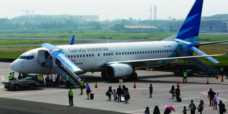 BANDARA BALI DIBUKA, PENERBANGAN GARUDA KEMBALI NORMAL
